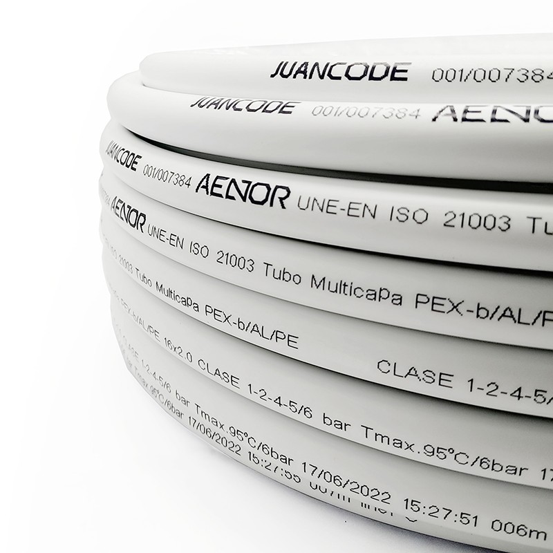 Tubería multicapa PEX-Al-PEX en rollo